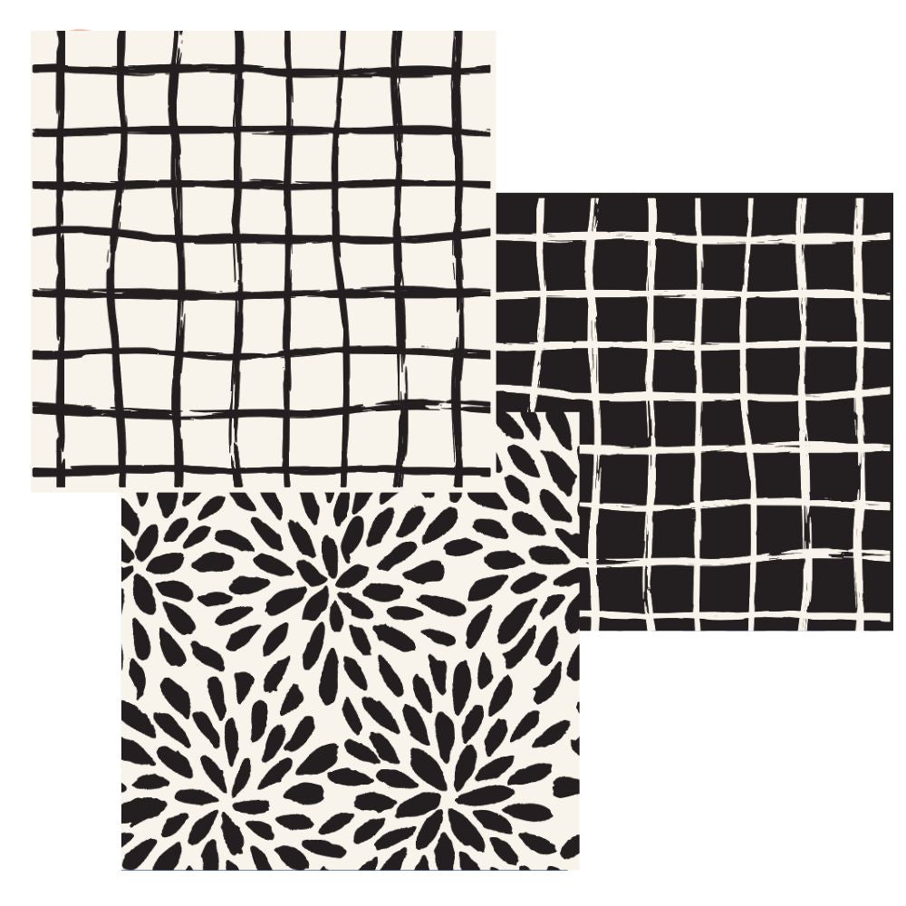 Dual Sided Dish Cloths - Plaid – Buzzee
