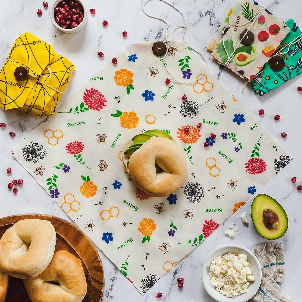 Buzzee Reusable Sandwich Wrap